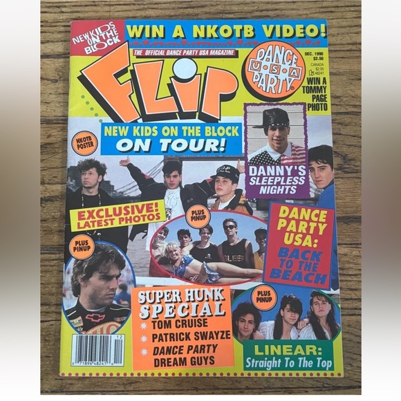 Vintage | Other | Flip Magazine December 99 Nkotb Linear Dance Party ...